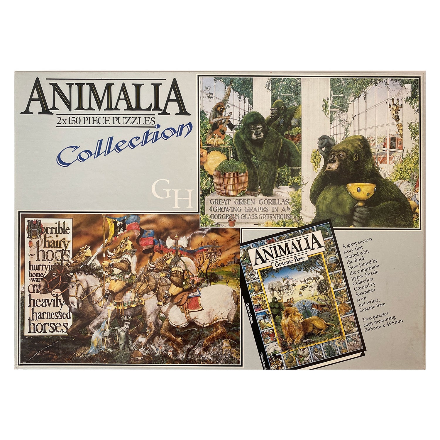 Buy Animalia G and H Murfett Regency puzzle | sturdy packaging ...