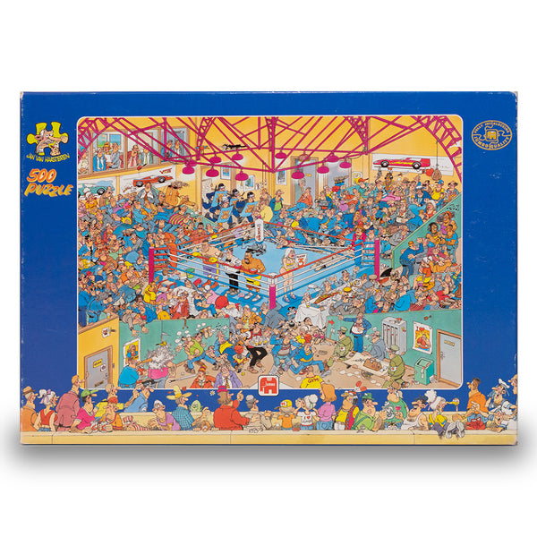 Buy Boxing Match Puzzle by Jan Van Haasteren | fast dispatch