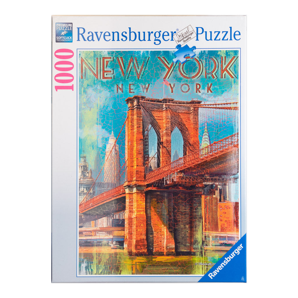 Buy Retro New York Ravensburger puzzle | sturdy packaging